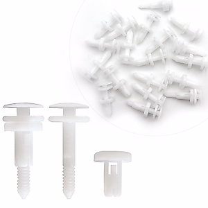 NTNEV 50 Pcs Automotive Door Panel Retainer Clip, Replacement for GM 15960325, Compatible with GMC Truck Chevrolet Cadillac