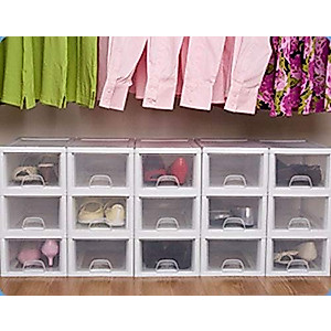 Sterilite Corp. 20518006 Sterilite Stackable Storage Drawer 12 7/8" D x 8 7/8" W x 6" H