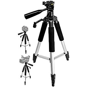 Canon EOS 4000D/Rebel T100 DSLR Camera with 18-55mm III Lens and Accessory Bundle – Includes SanDisk Ultra 64GB SDXC Memory Card & Digital Slave Flash & 3PC Multi-Coated Filter Set & More (Renewed)