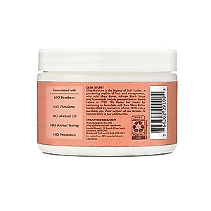 SheaMoisture Hair Mask Coconut & Hibiscus for Dry Curls Hair Mask with Shea Butter 11.5 oz