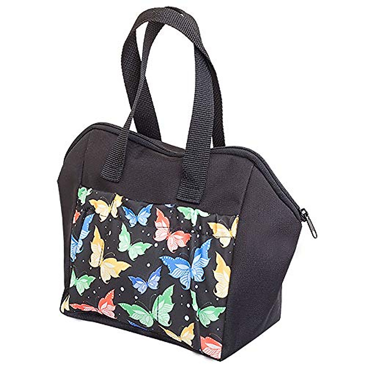 ABS Novelties Butterfly Pattern 6 Pocket Tote