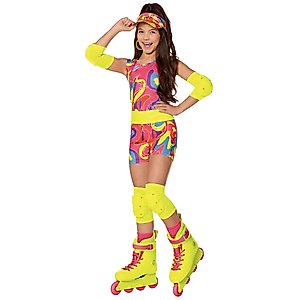 Spirit Halloween Kids Skating Barbie Costume - L | Officially Licensed | Barbie the Movie | Skater Costume