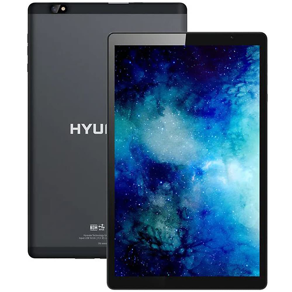 HYUNDAI HT10WB2MSG01 HYtab Plus 10WB2 10 inch Tablet, HD IPS, 3GB/32GB, Space Grey Bundle with Lexar High-Performance 633x microSDHC/microSDXC UHS-I 64GB Memory Card
