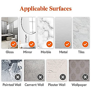 Lifewit Shower Caddy, Rustproof Stainless Steel Shower Organizer, No Drilling Traceless Adhesive Shower Shelves For Bathroom & Kitchen Storage, 2-Pack Shower Shelf (Matte Black)