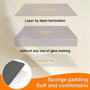 BEYOURD Armrest Cover fit for Tesla Model 3 Model Y, Soft Cloth Center Console Cover, Washable Armrest Box Cover, Non Slip Middle Console Protector Pad, Grey