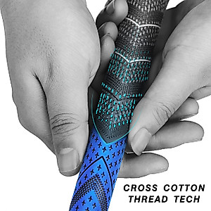 CHAMPKEY Golf Grips 13 Pack | Come with Solvent,15 Tapes,Vise Clamp and Hook Blade | All Weather Control and High Feedback Golf Club Grips