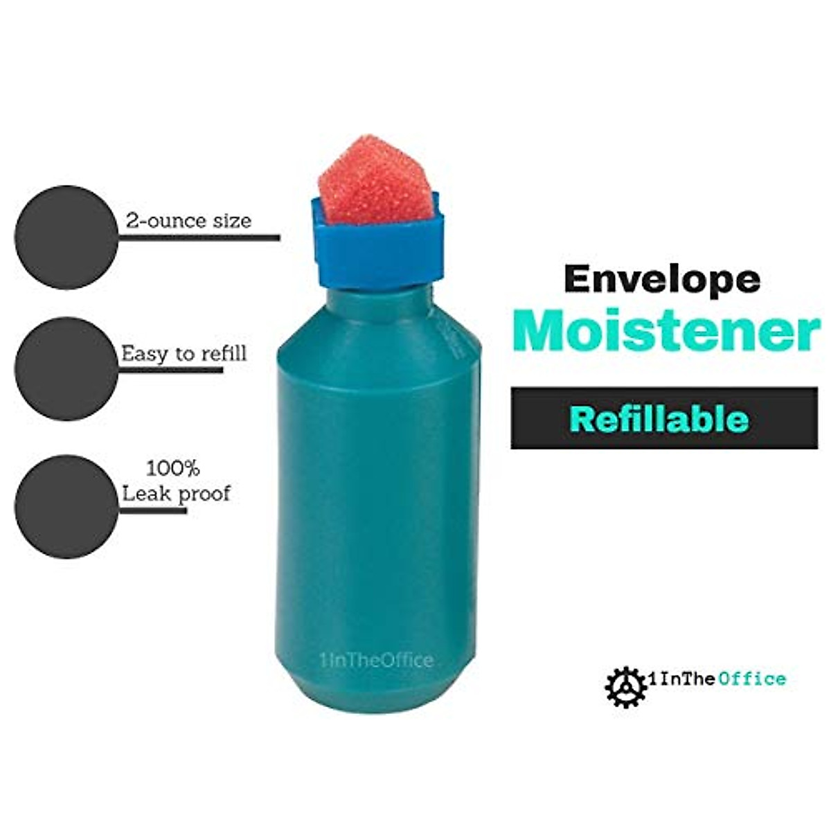 1InTheOffice Envelope Moistener (2 Pack)