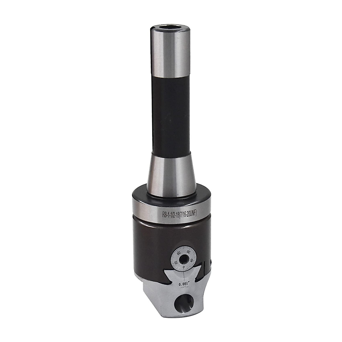 TINVHY 9-Pack Set 2 Boring Head R8 Shank 1/2 Carbide Boring Bar Set Replacement for Bridgeport Milling