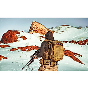 BOMTURN Battle Belt Tactical Belt with Accessories: Duty Belts Law Enforcement Combat Airsoft Police Belt with Pouches 7pcs