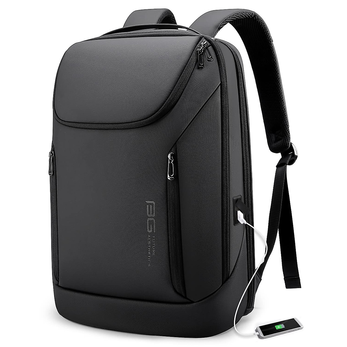 Business Smart Backpack Waterproof fit 15.6 Inch Laptop Backpack with USB Charging Port,Travel Durable Backpack