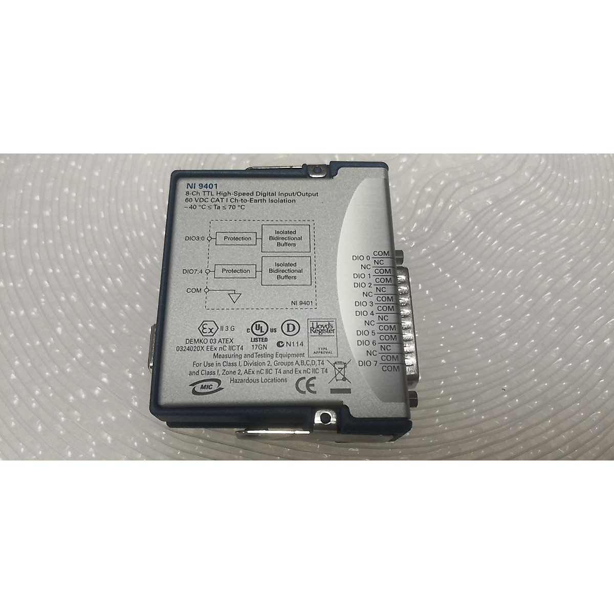 National Instruments, NI,NI 9401 Data I/O