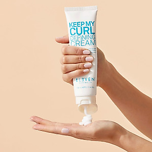 ELEVEN AUSTRALIA Keep My Curl Defining Cream Controls Frizz with Conditoning Ingredients - 5.1 Fl Oz