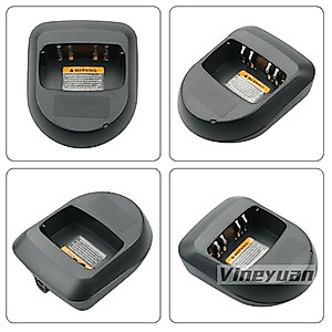 PMNN4071A NI-MH Battery Charger for Mag One BPR40 A8 Two Way Radios Desktop Charger(Not for Li-ion Battery!)