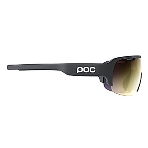 POC DO Half Blade Unisex Adult Sunglasses, Uranium Black, One