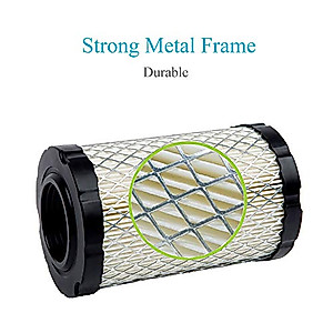 HOODELL 2 Pack 796031 Air Filter + Pre Cleaner Compatible with Briggs Stratton 591334 594201 797704, Husqvarna YTH22V46, John Deere D100, Pro Performance for Lawn Tractor and More