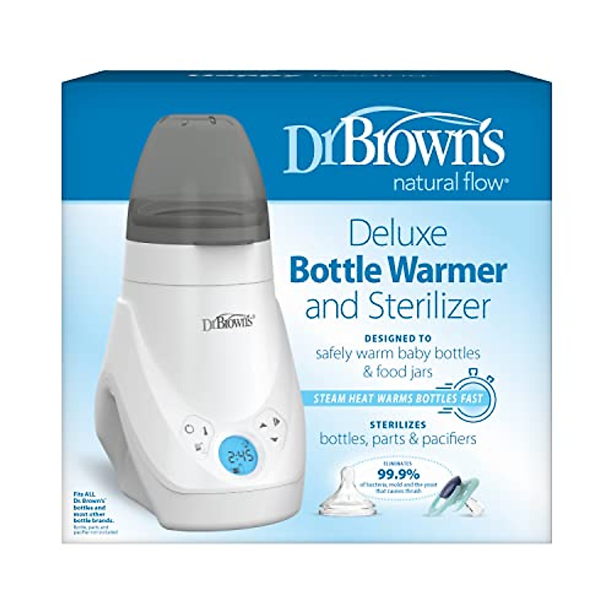 Dr. Brown's Deluxe Baby Bottle Warmer & Sterilizer