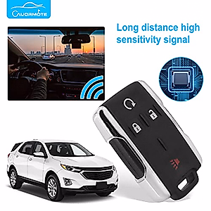 Key Fob Replacement for Chevrolet Silverado 1500 2500 3500, GMC Sierra 1500 2500 3500, Colorado GMC Canyon 2015-2020, Keyless Entry Remote Start FCC ID: M3N32337100(2 Packs)