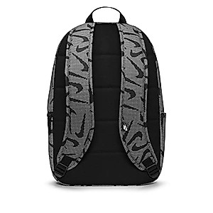 Nike Heritage AOP Backpack BLACK/BLACK/WHITE DQ5653-010, One Size