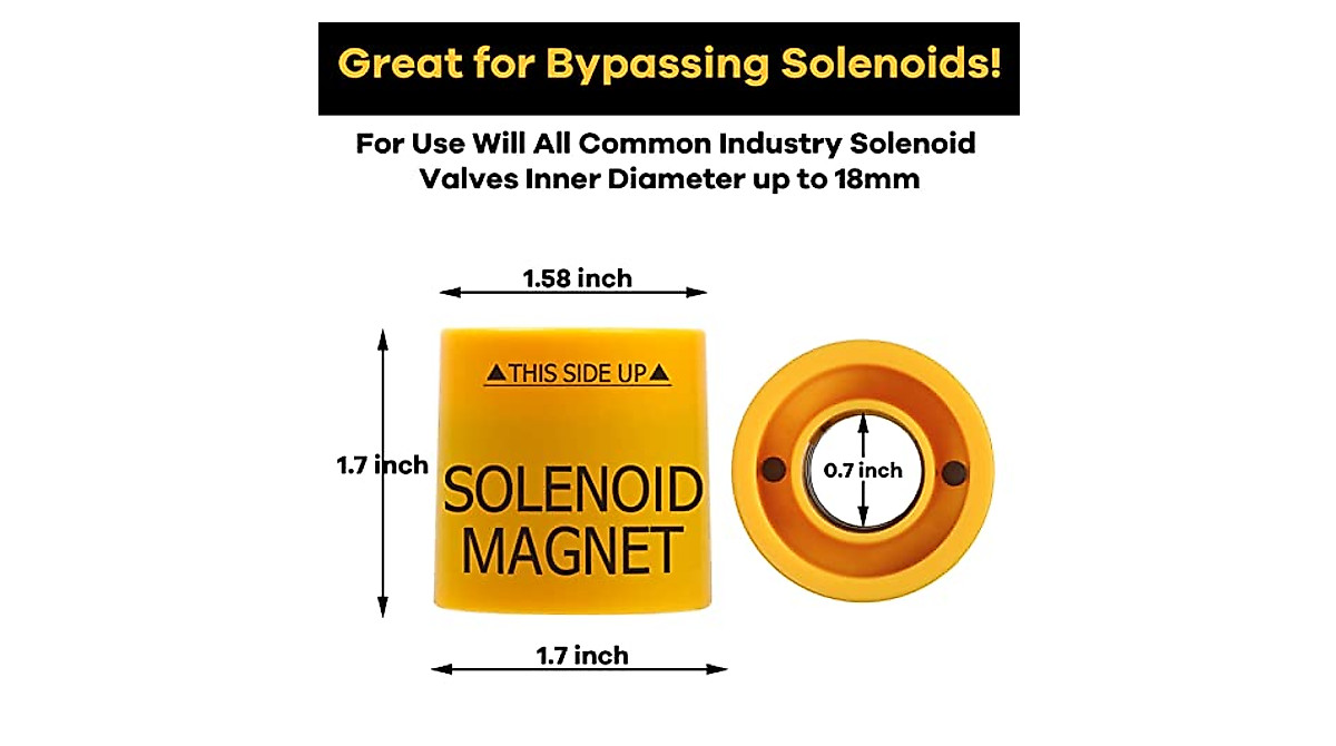 Solenoid Valve Magnet Tool TLMKC for Troubleshooting & Maintenance
