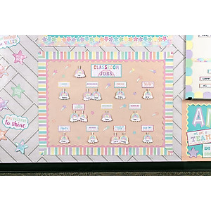 Teacher Created Resources Pastel Pop Stripes Straight Border Trim