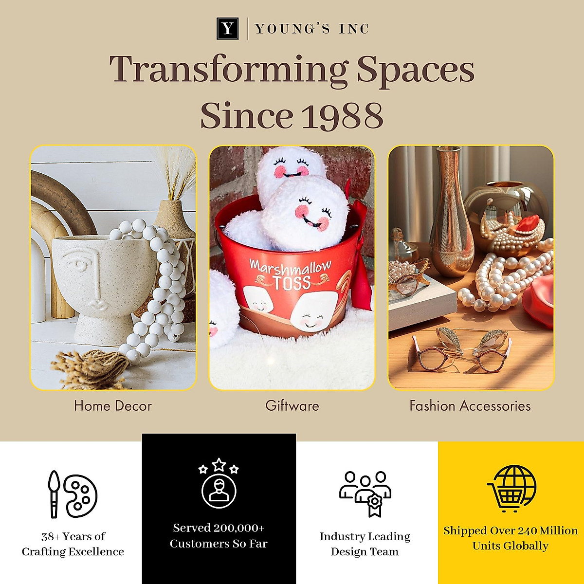 Young's Inc. Ceramic Honey Jar with Wooden Honey Dipper - Farmhouse Kitchen Decor - Tea Accessories