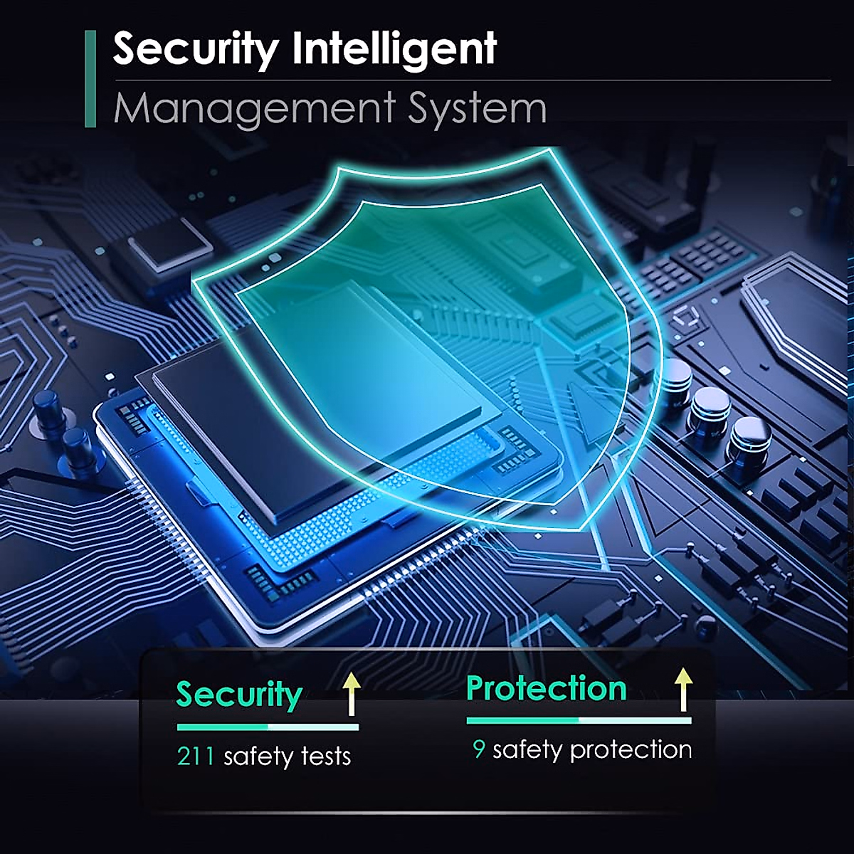 Joyzis Portable Power Station, 150Wh/40500mAh Backup Lithium Battery 110V/Peak 120W, Power Bank with AC outlet, Camping Generator, 4 DC,4 USB Outputs, LED for Home Emergency, Ultra Lightweight