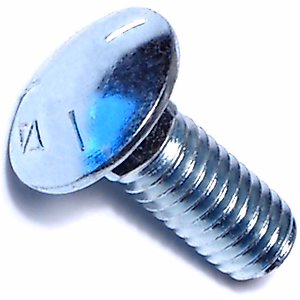 Hard-to-Find Fastener 014973453145 Carriage Bolt Grade 5, 3/8-16 x 1, Piece-12