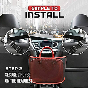 JIANK Ykcengine Car Net Pocket Handbag Holder