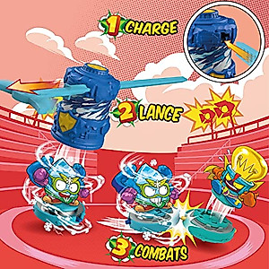 SUPERZINGS - Battle Spinners - Volcano Viper, Contains 1 Spinner & 1 SuperThing Exclusive