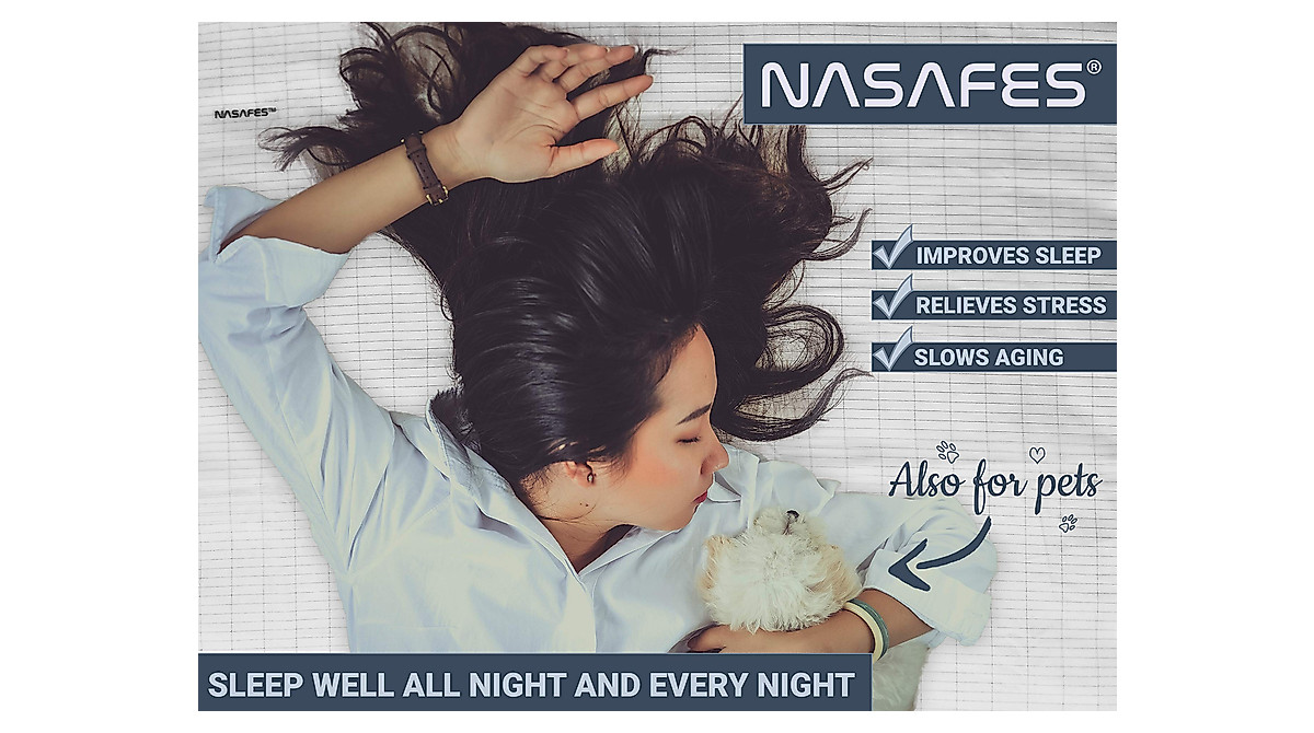 Earthing Half Sheet - Improve Sleep with Grounding Kit