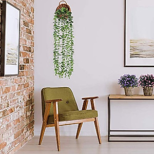 Artificial Flowers Mini Plastic Baby Breath, MASUMARK SM Fake Plants Shrubs Gypsophila Grass Bushes Home Garden Office House Outdoor Indoor Wedding DIY Decor Planter Filler Decoration - Purple 20 Pack