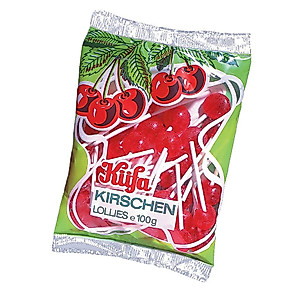 Lollies Stielkirschen, little cherry lollypops 100g - 3.5oz