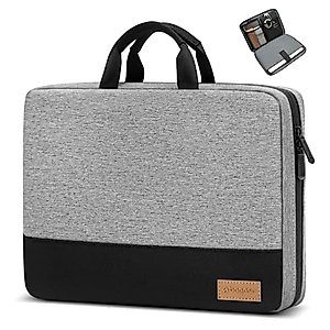 Bagasin Laptop Sleeve Case, 15 15.6 16 inch TSA Laptop Sleeve Water Resistant with 4-Layer Protection, Computer Carrying Bag Compatible with MacBook, HP, Dell, Lenovo, Asus Notebook