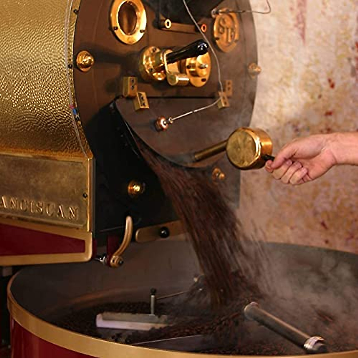 Sarasota Coffee Ground French Vanilla | Medium Roast Gourmet Flavored Coffee Grounds | Low Acid, Mold Free, Specialty Grade Flavored Bulk Ground Coffee | 5lb (80 oz)