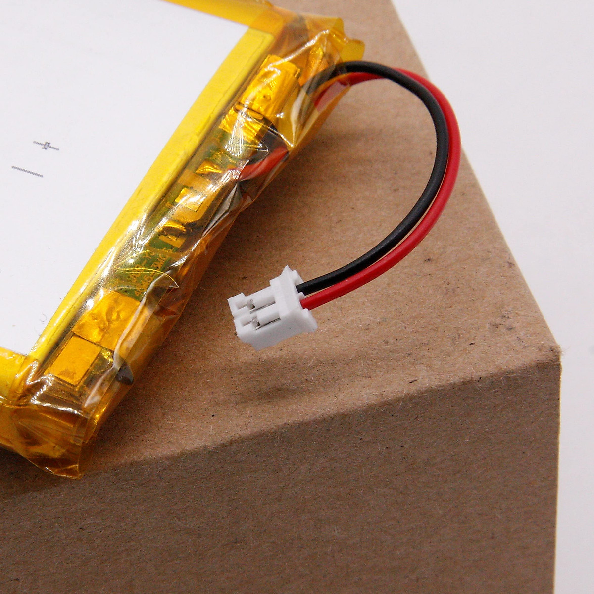 CaoDuRen MSDS Verified Part Number: 502535, Rechargeable 3.7V 400mAh Li Lipo Lithium Polymer Ion Battery Pack with 2 Pin 2.0mm JST Connector