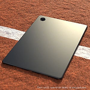 Puxicu Case for Galaxy Tab A8 Case 10.5 Inch 2022, Slim Design Matte TPU Rubber Soft Skin Silicone Protective Cover for Samsung Galaxy Tab A8 10.5"(SM-X200/SM-X205/SM-X207) Tablet - Black