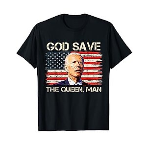 God save the Queen, Man Funny Joe Biden T-Shirt