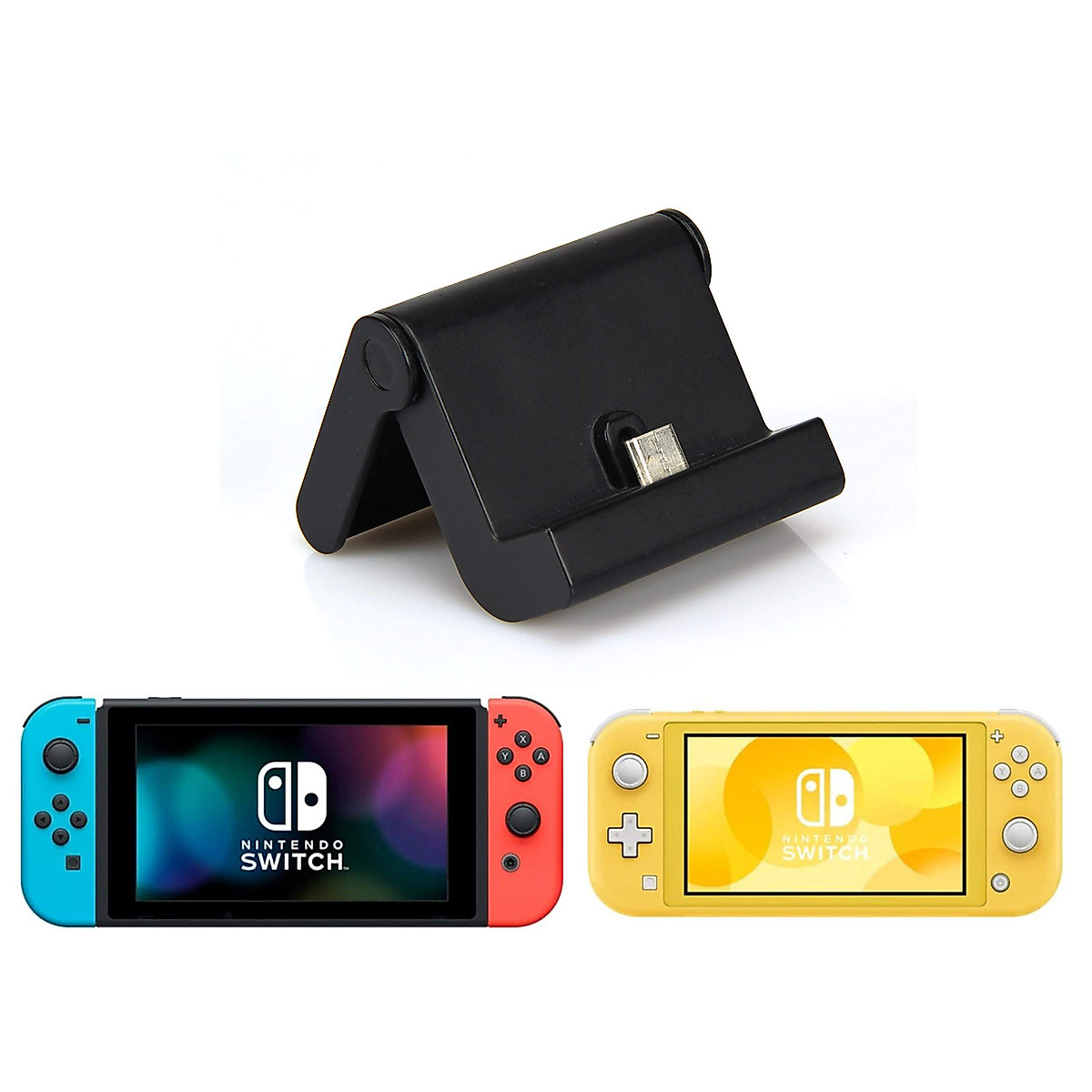 iMW Charging Stand - Black - All Nintendo Consoles