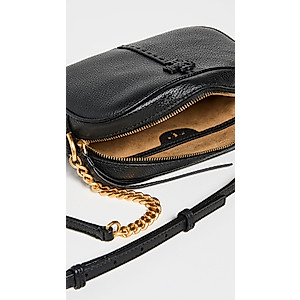 Tory Burch Women's Mcgraw Camera Bag, Black, One Size