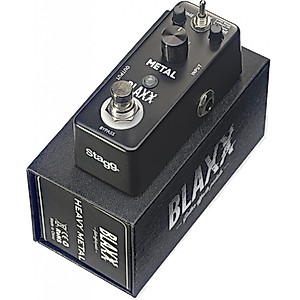 Stagg BX-METAL BLAXX Series Three Mode Heavy Metal Distortion Pedal for Guitar