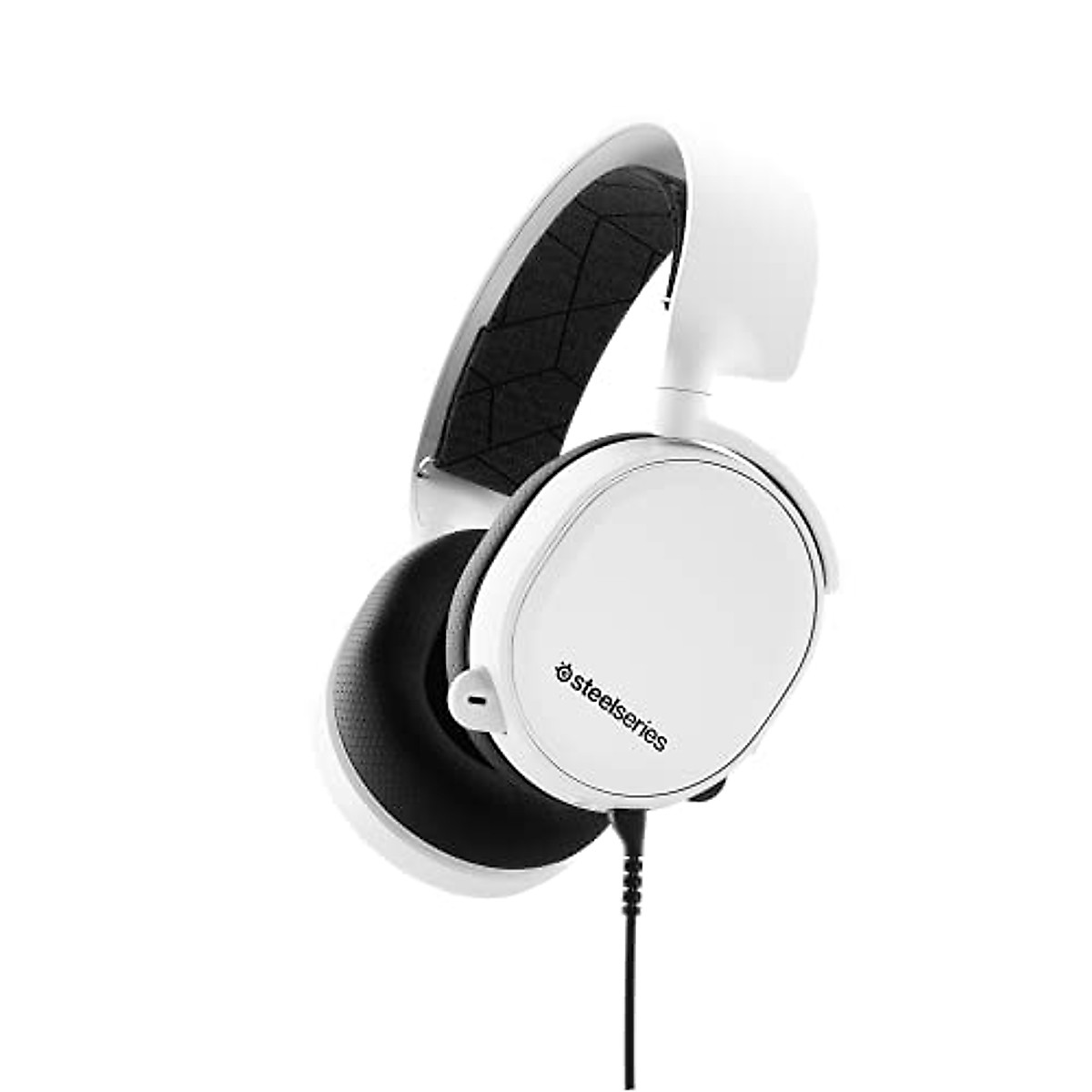SteelSeries Arctis 3 Console - Stereo Wired Gaming Headset for PlayStation 5 / 4, Xbox Series X|S, Nintendo Switch, VR, Android and iOS - White