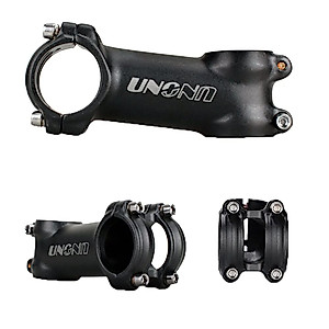 catazer Ultralight Bike Stem Riser for 1.25" Handlebar Mountain Bike Road Bike MTB BMX 31.8mm Bike Stem 17 Degree 70/80/90/100/110/120/130mm (17 ° 120mm)