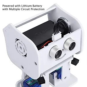 ELEGOO Science Kits for Kids Ages 8-12 12-14 14-16 & STEM Toys Gifts for Boys Girls Kids Teens Penguin Bot Biped Robots Building Kit Compatible with Arduino & Coding Circuits Projects