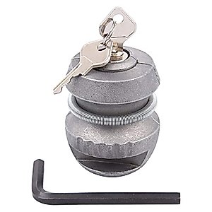 NC Universal Hitchlock Trailer Anti-Theft Trailer Hitch Coupling Lock Tow Ball Lock Caravan Lock