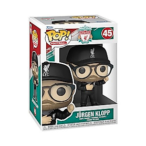 Funko POP Football: Liverpool - Jurgen Klopp, Multicolor, 3.75 inches