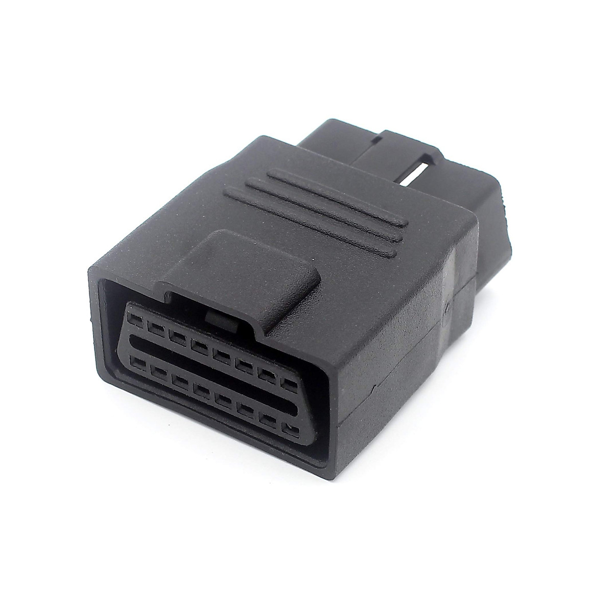 Lalomo Full 16 Pin OBDII Male to Female Connector Adapter OBD2 Saver Tool for Car Repair Shop or Testing Institution