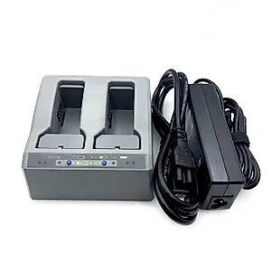 New Dual Slot/ 2 Slot Battery Charger for Trimble G.P.S, Total Station