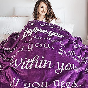 70th Birthday Gift for Women Blanket 50"x60" - Best Gifts for 70 Years Old Woman - 70th Birthday Gift Idea - Birthday Gift for 70-Year-Old Grandma Mom Wife, 1952 70th Birthday Blanket