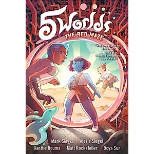 5 Worlds Book 3: The Red Maze: (A Graphic Novel)