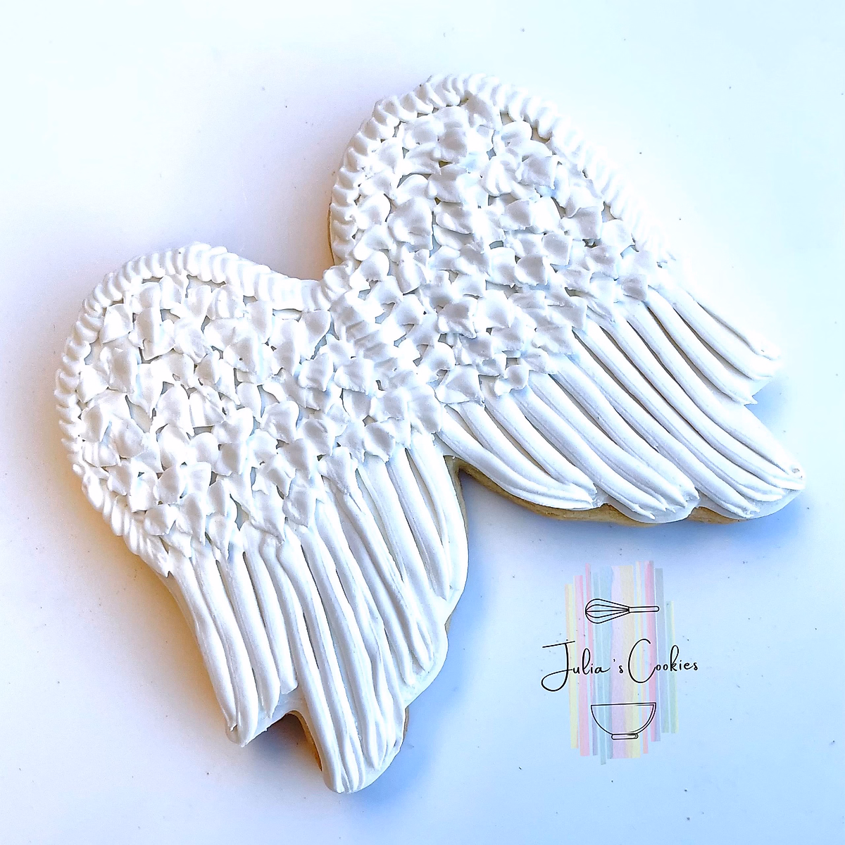 Angel Wings Cookie Cutter, 3.5" Made in USA by Ann Clark